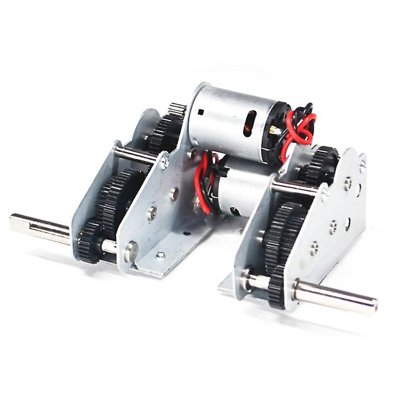 Steel Gearbox Long Axis 59mm For Heng Long 1/16 Leopard 2A6 And M1A2 A ...
