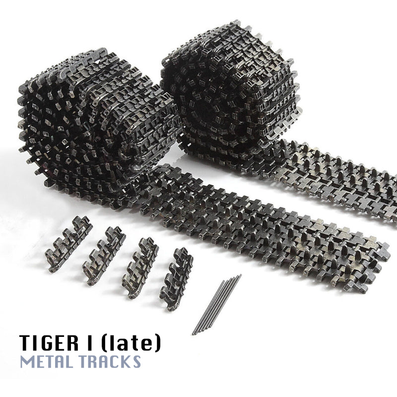Mato Tiger I Metal Tracks Set (Late) For Heng Long 1/16 RC Tank MT026 ...