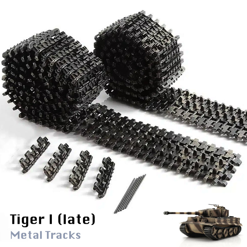 Mato Tiger I Metal Tracks Set (Late) For Heng Long 1/16 RC Tank MT026 ...