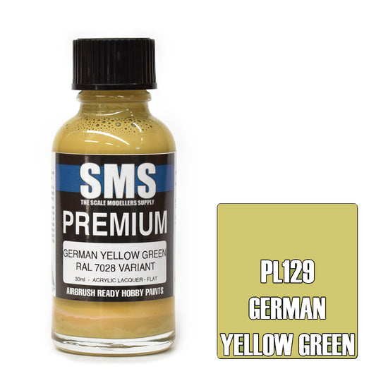 SMS Paint German Yellow Green RAL 7028 DUNKELGELB (EARLY WAR) 30ml Air ...